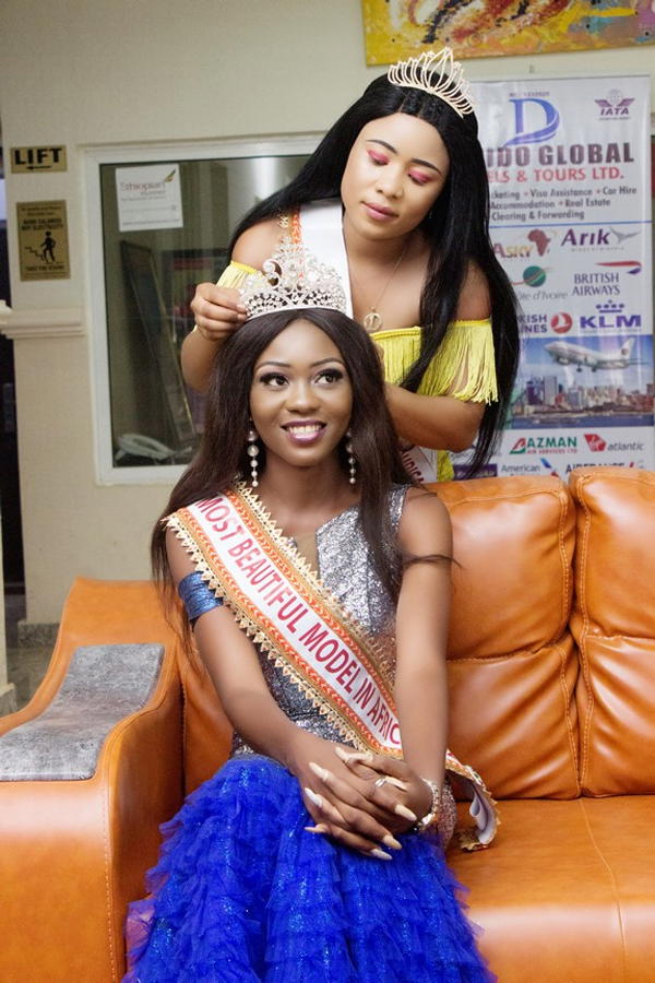 22 Years old Nwakaego wins most beautiful model in Africa