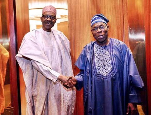 Buhari felicitates with Obasanjo on 83rd birthday