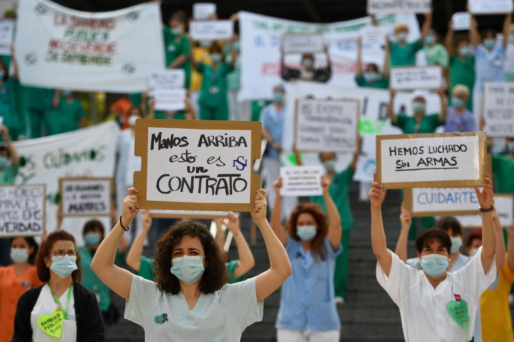 Spain to hold 10 days of mourning for virus victims - Vanguard News