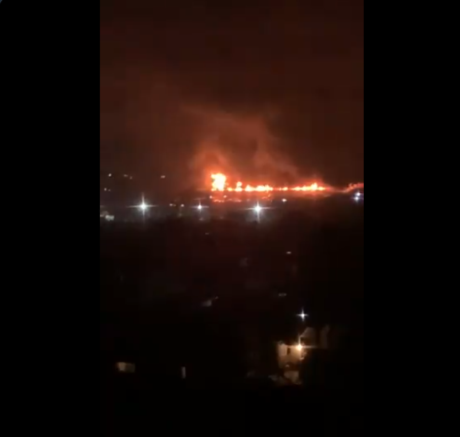 VIDEOS: Pandemonium as tanker explodes on Kara Bridge