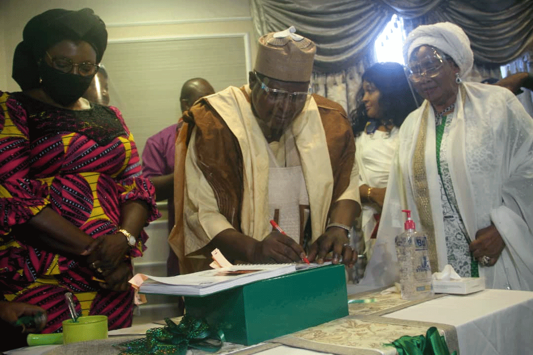 Runsewe signs COVID-19 Support Register Vanguard News