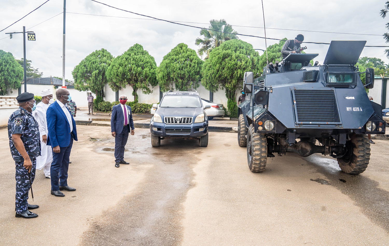 Edo boosts security architecture, as Obaseki inspects new APC