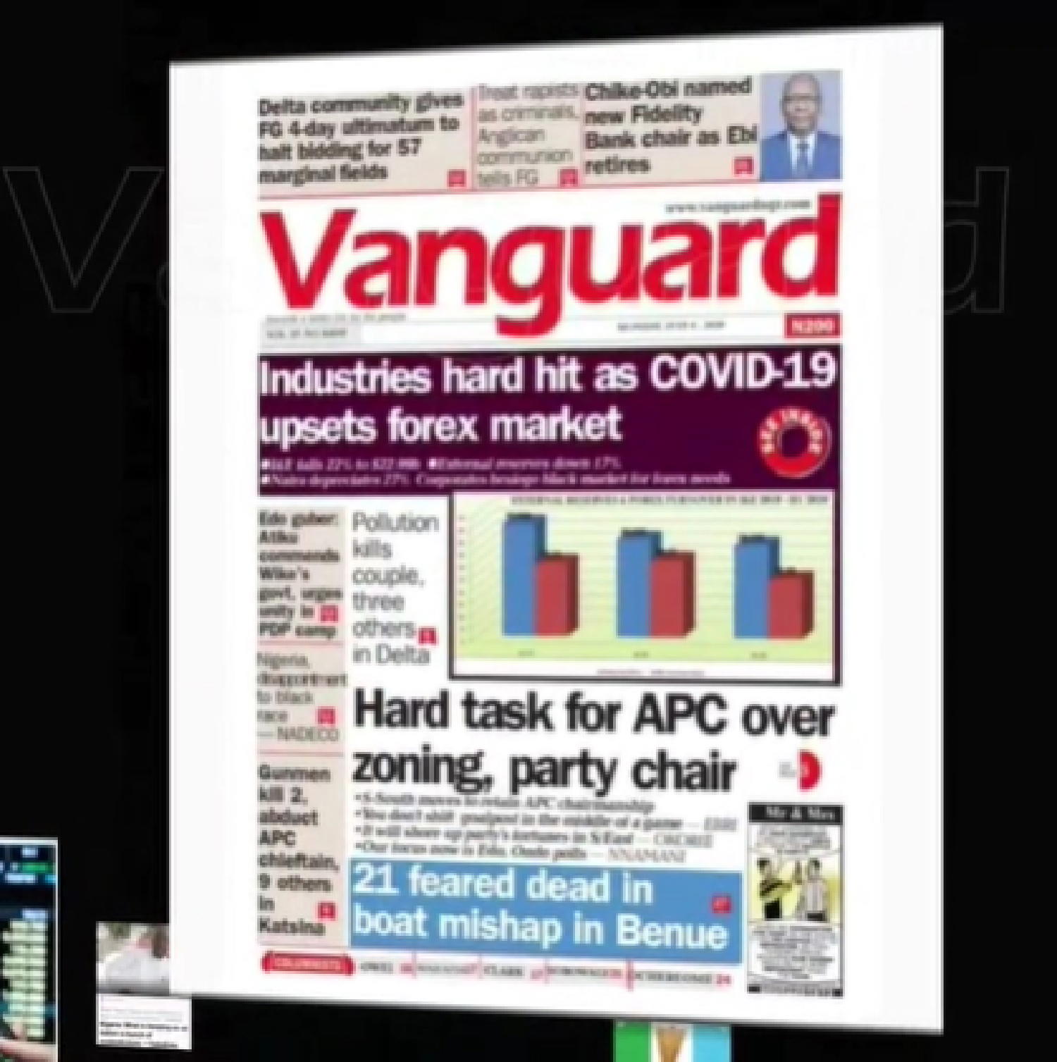 Watch Vanguard's top stories in 60 seconds - Vanguard News