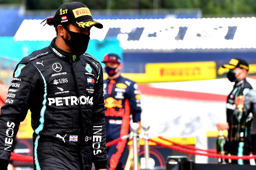 Dominant Hamilton cruises to 85th win in Mercedes one-two