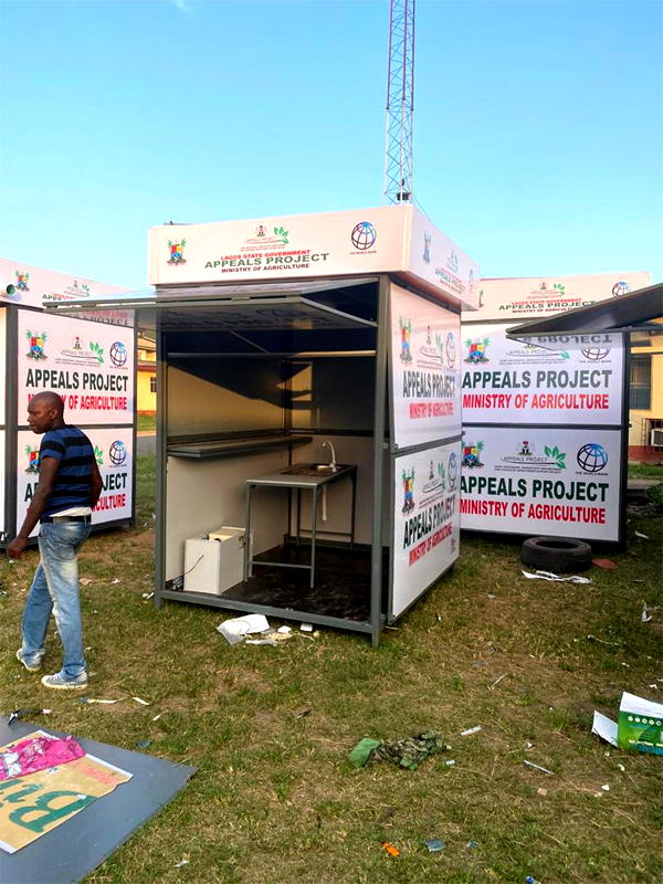 Agency develops Solar powered kiosk for Covid-19 quick test center