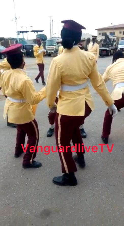 VIDEO: LASTMA officials in off-work mood - Vanguard News