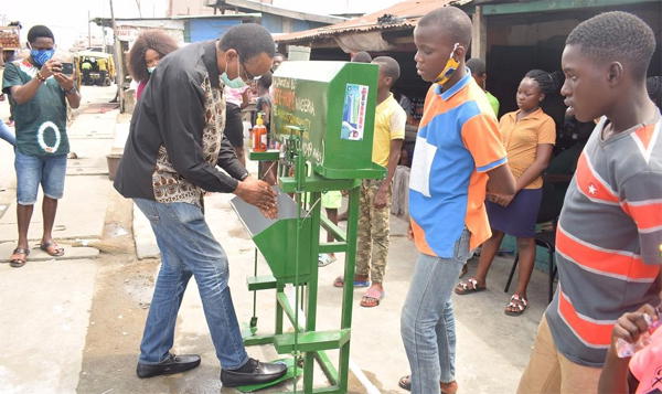 Environmentalist, Nnimmo Bassey mentors Makoko Children