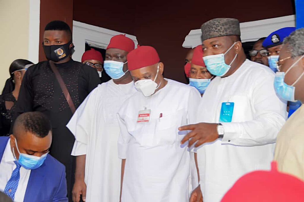 Photos: Gov Ugwuanyi, Ekweremadu, Uzor Kalu, others at Chima Obieze’s ...