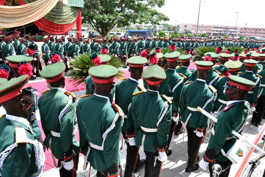 PHOTOS: Passing -out parade of Nigerian Defence Academy, Kaduna