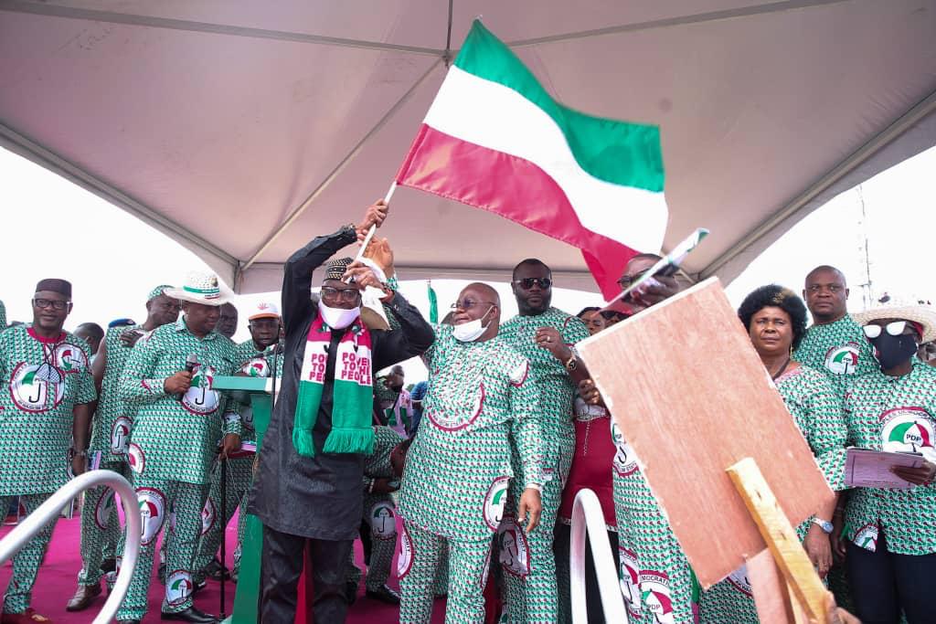 Massive turnout As PDP Kicks-off LG Campaigns in Ikot Abasi, Eastern ...