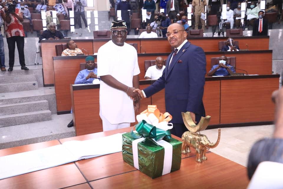 Gov Udom proposes N435.652b for 2021 - Vanguard News