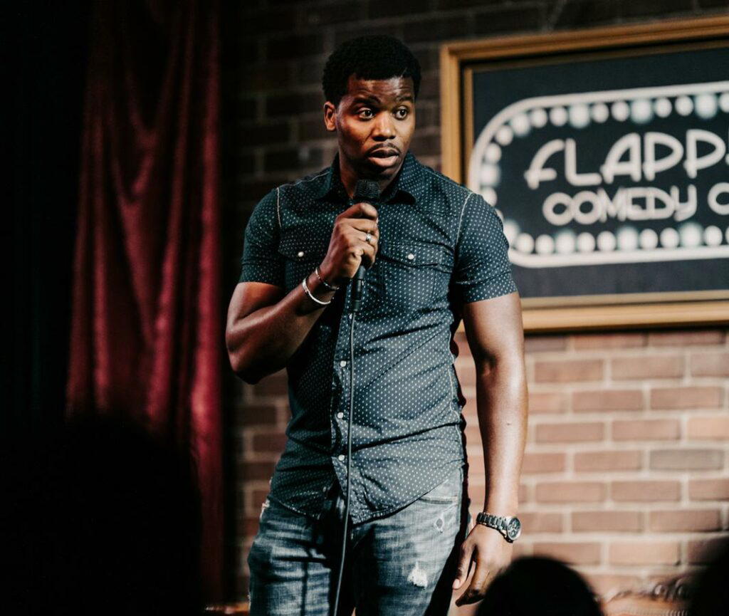 Julien Tshikuna, African comedian making shocking waves in USA