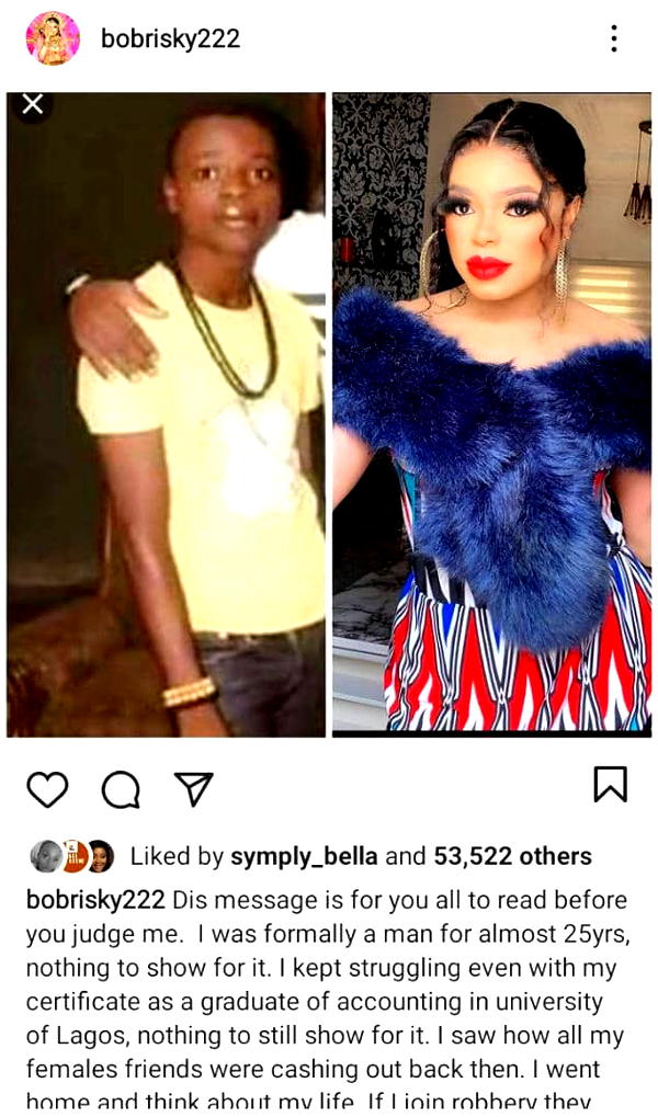 Bobrisky to undergo gender transition surgery