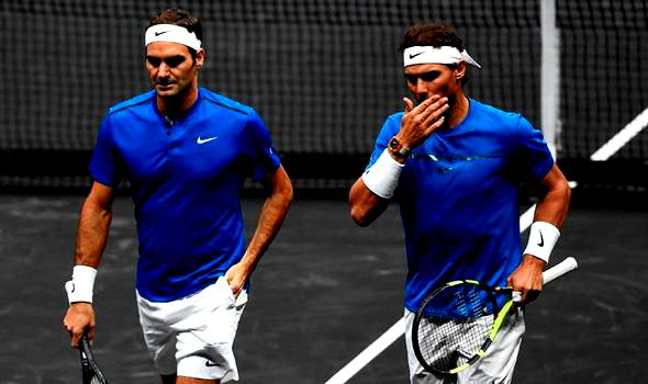 Part of me leaves with Federer, says emotional Nadal