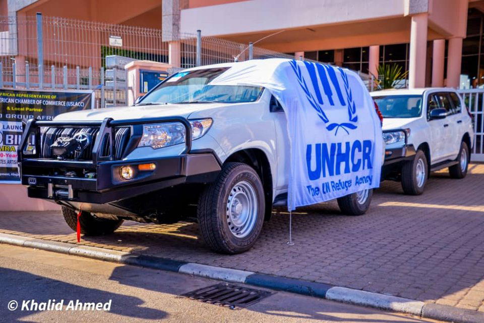 UNHCR donates seven operation vehicles to FG