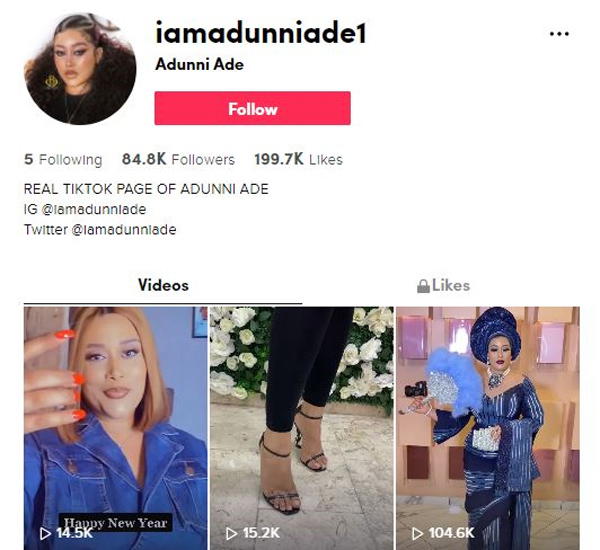 Adunni Ade’s warmth, charm TikTok’s highlights for January