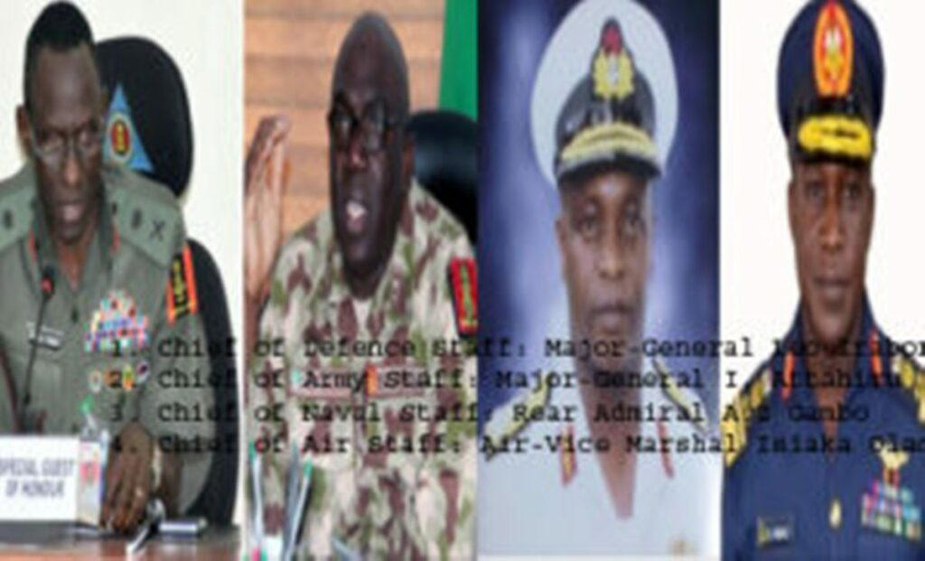 Profiles of Nigeria's new Service Chiefs - Vanguard News