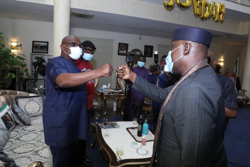 Breaking: Okorocha meets Wike, set to commission projects in Rivers