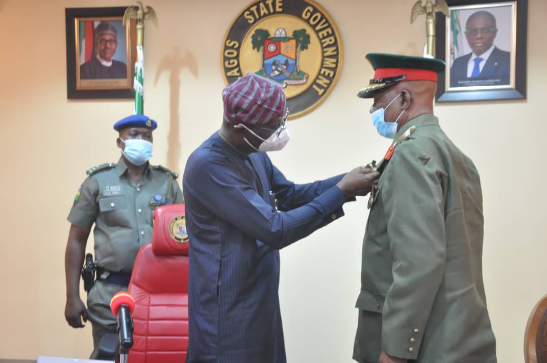 PHOTOS: Sanwo-Olu launches 2021 Armed Forces Remembrance Day emblem