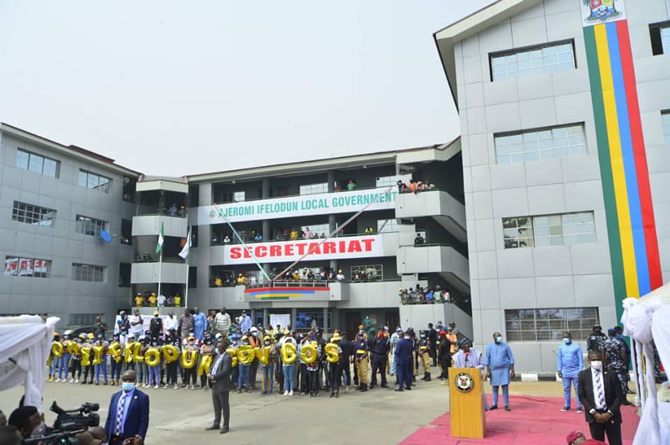 Sanwo-Olu commissions refurbished Ajeromi council secretariat