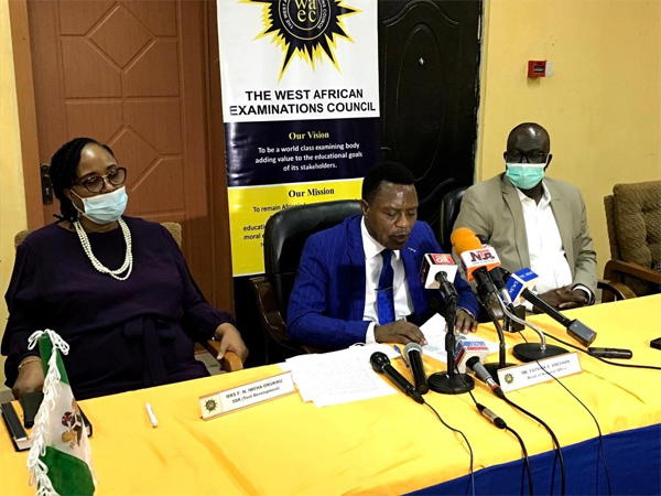 WAEC releases 2021 WASSCE results, 26 days after conduct of examination