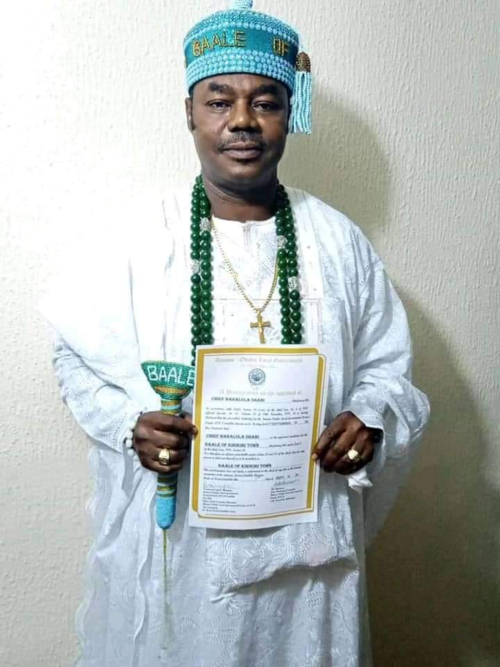 Babalola Shabi remains Baale of Kirirkiri Town — Oba Adegboye ...