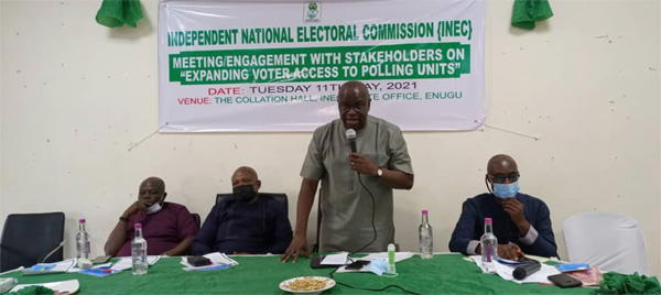 INEC converts 1187 voting point to polling units in Enugu
