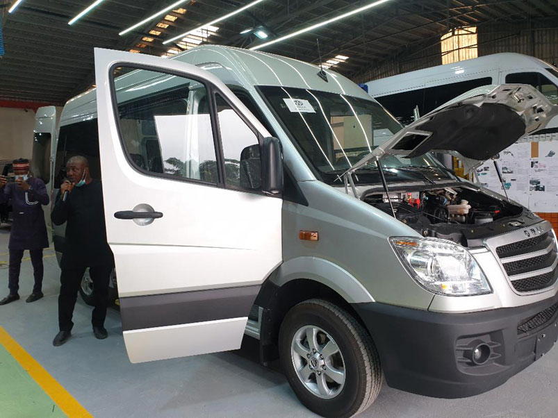 OMAA unveils locally assembled gas-powered buses - Vanguard News