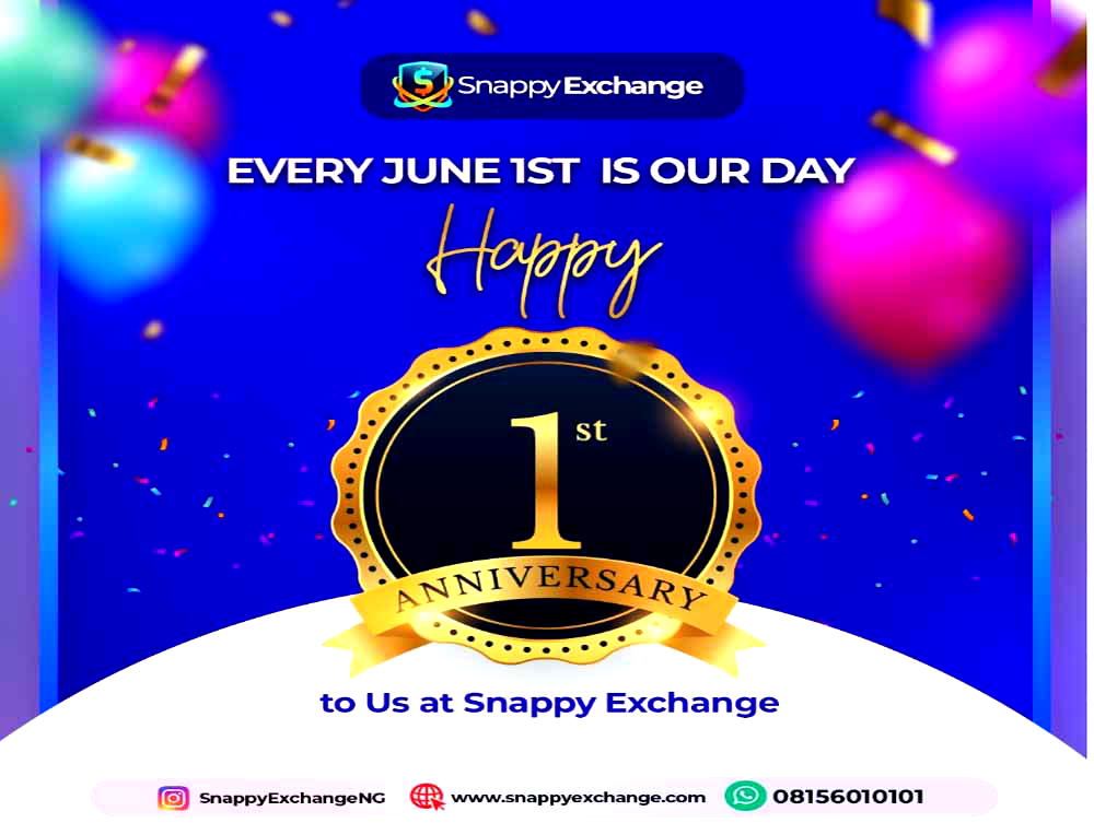 SnappyExchange Celebrate Her One Year Anniversary Today - Vanguard News