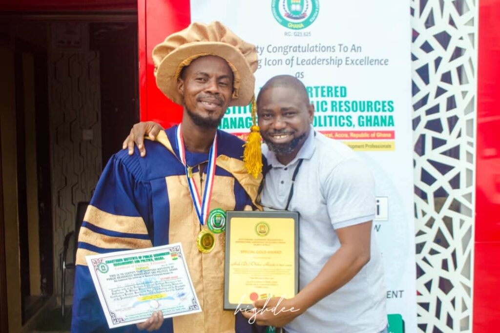 Singer Azadus celebrates Labo Entertainment boss as CIPRMPG ambassador