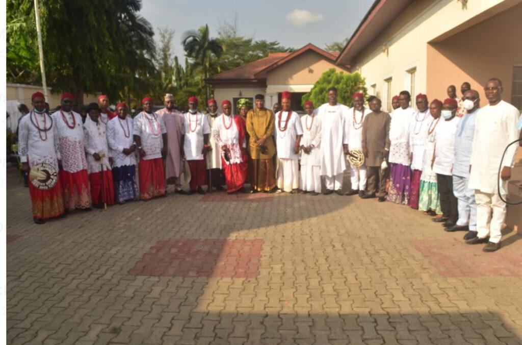 Aboh Kingdom storms Orogun, fetes Omo Agege over establishment of ...