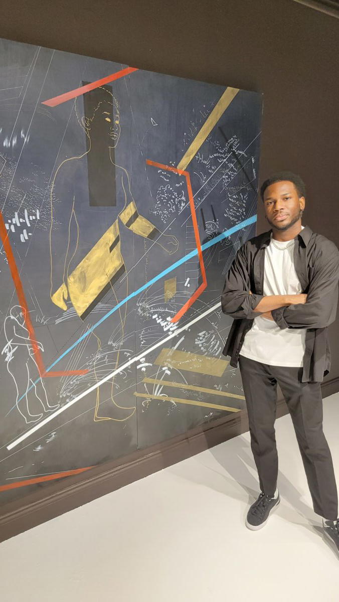 The African who wants to take over the abstract art scene