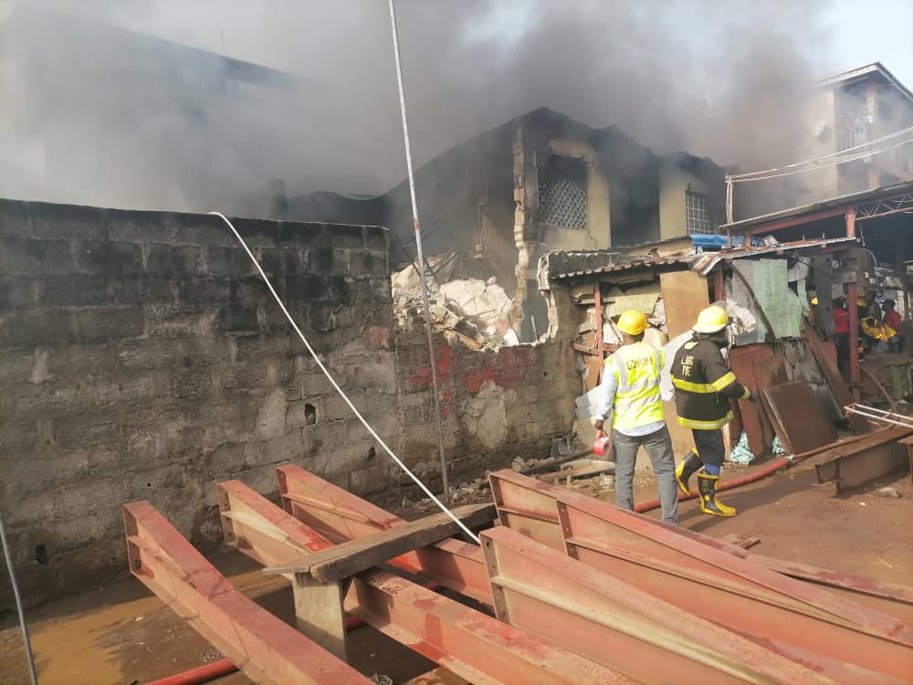 One injured in Lagos fire outbreak - Vanguard News