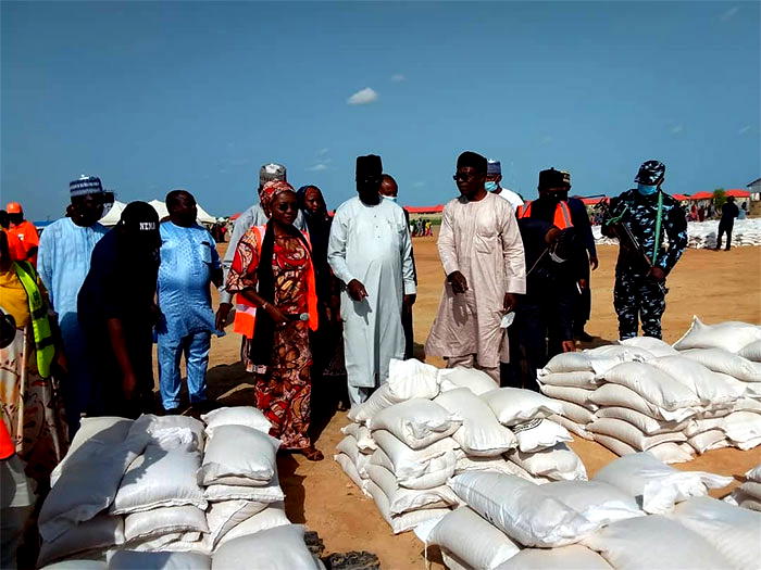NEMA boss flags off food distribution in Borno IDPs camp