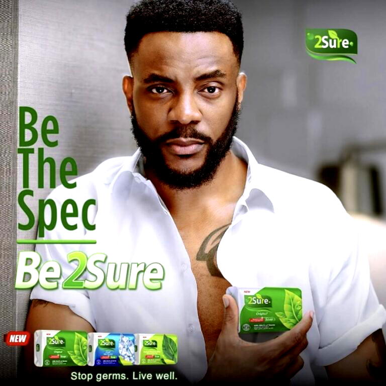 2Sure Nigeria unveils antibacterial soap line, announces Ebuka as brand ...