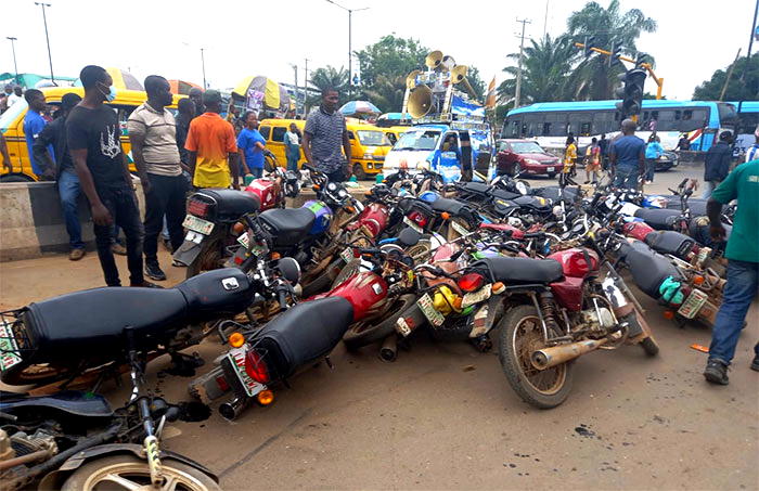 CNG tackles Lagos Govt on destruction of Okada bikes