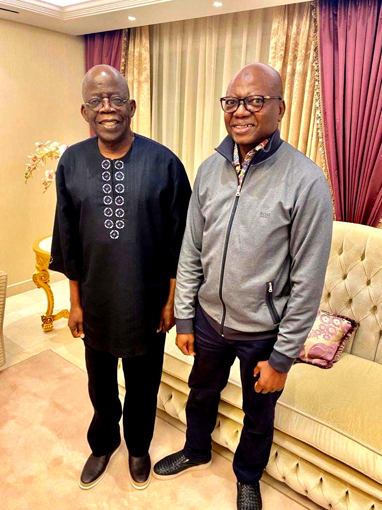 Senator Musa visits Tinubu, says he is hale and hearty