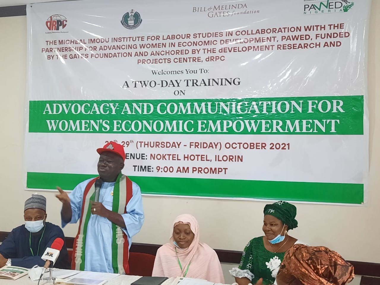 Empowerment: Issa Aremu urges Nigerian women to speak out