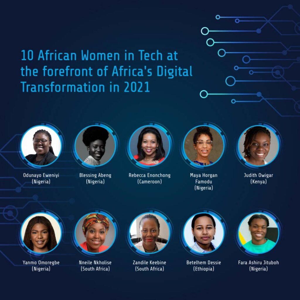 10 African women in Tech at the forefront of Africa's Digital ...