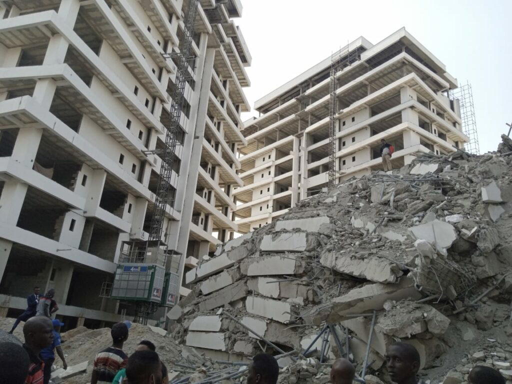The Lagos building collapse [Photos] - Vanguard News
