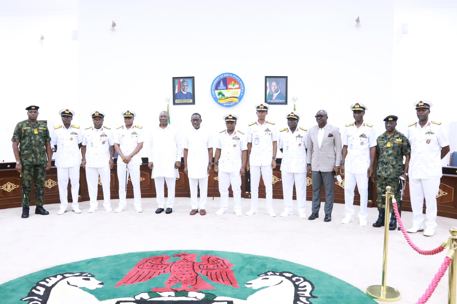 Strengthen operational efficiency to curb piracy, okowa tells Navy ...