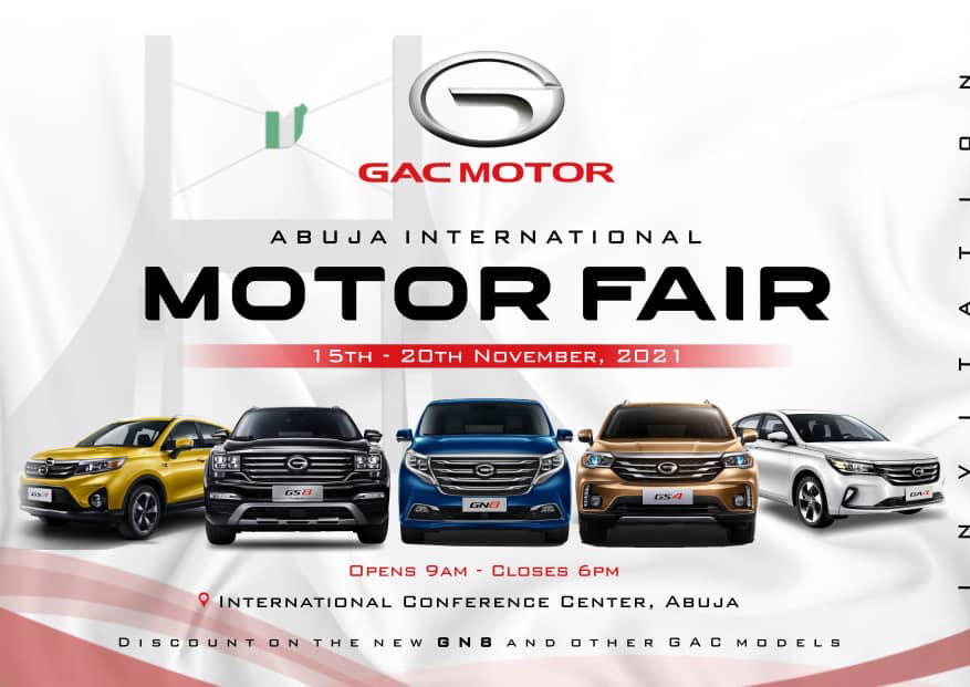 GAC Motor is Key Sponsor at the 21st Abuja International Motor Fair ...