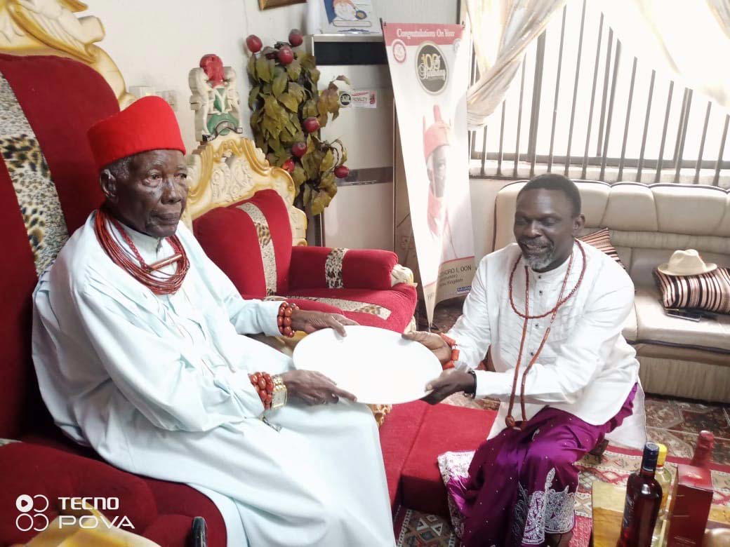 Governorship hopeful Charles Obada gets Royal blessings