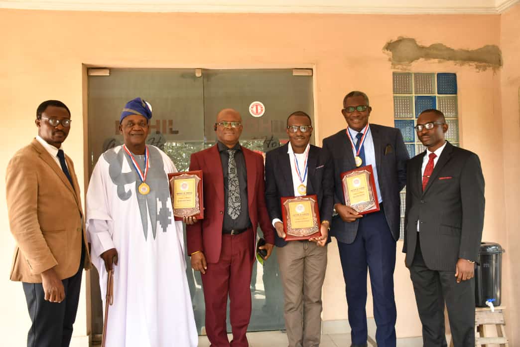 Yabatech Rector, Omokungbe, Ndakara, Ovba, other, receives ISPRM ...