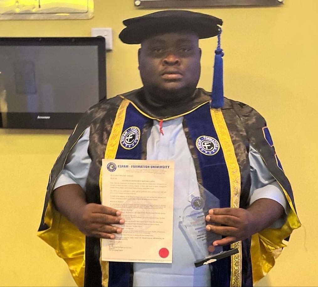 Oluwaseun William-Ologun bags PHD in Political Science