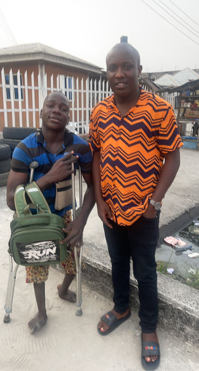 Day Sly Foundation provided relief for physically challenged schoolboy ...