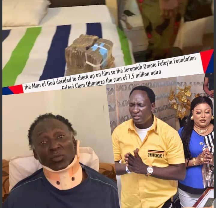 Again, Prophet Jeremiah Fufeyin assists Nollywood actor, Clem Ohameze ...