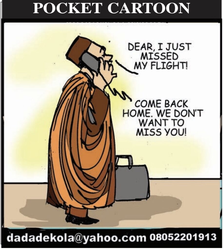 Cartoon: Missed Flight - Vanguard News