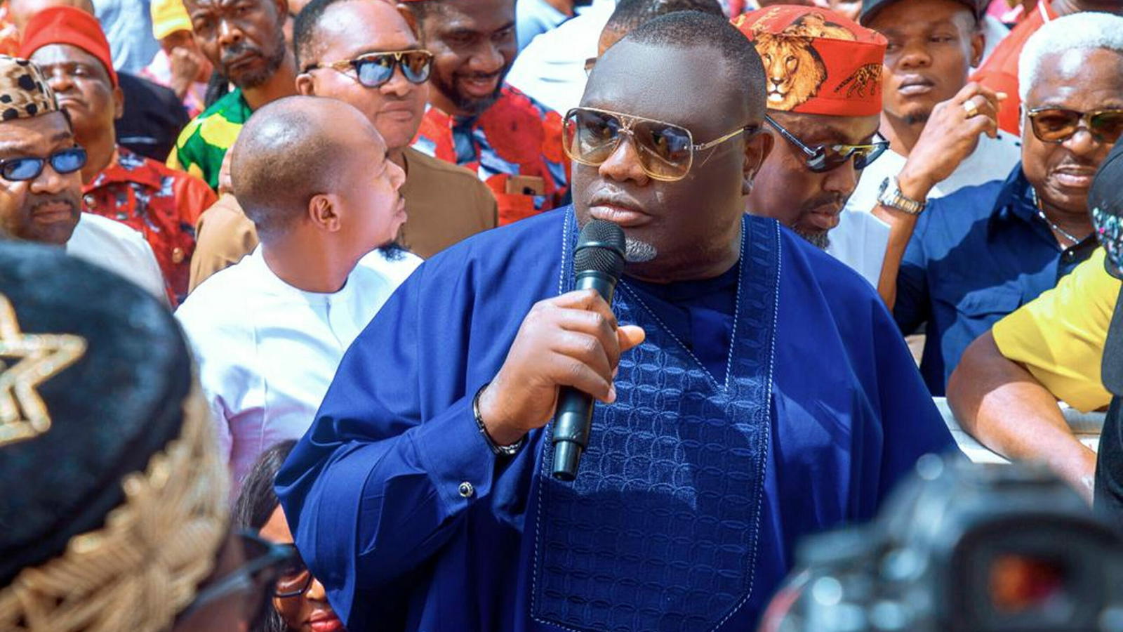 Charles Mba pays last respect to late G. N Iheaku - Vanguard News