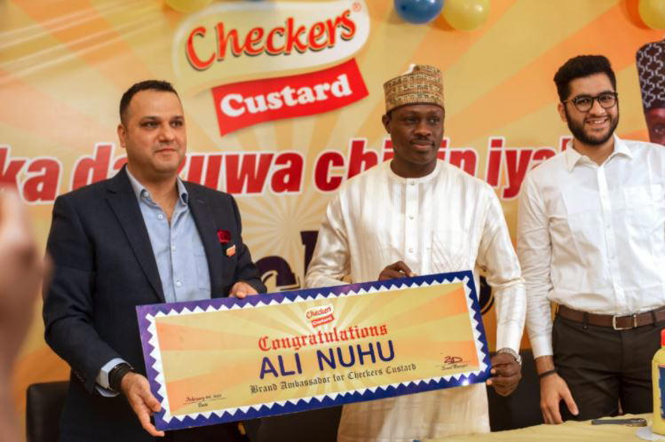 Ali Nuhu bags endorsement deal with Checkers Custard